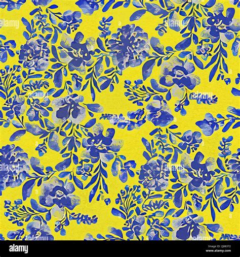 Textile And Wallpaper Patterns A Printable Digital Illustration Work