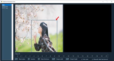 Github Kazuhito00grabcut Annotation Tool Opencvのgrabcutを利用した