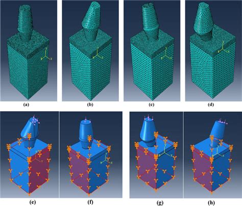Three Dimensional Finite Element Ad Domains And Mesh Eh