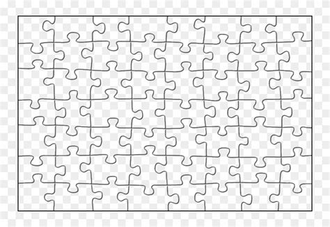 Puzzle Piece Outline Png