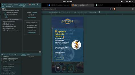 ¿qué Es Este Digimon Meu Jogo De Adivinhar Nome De Digimons Saulo Maciel Html Javascript