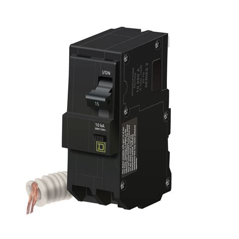 Qo215epd Square D 15 Amp Gfep Circuit Breaker