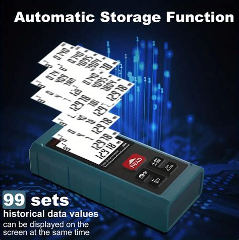 lm60d 레이저 거리 측정기 60m 80m 레이저 거리 측정기 레이저 거리 측정기 휠 거리 측정 장비 디지 temu