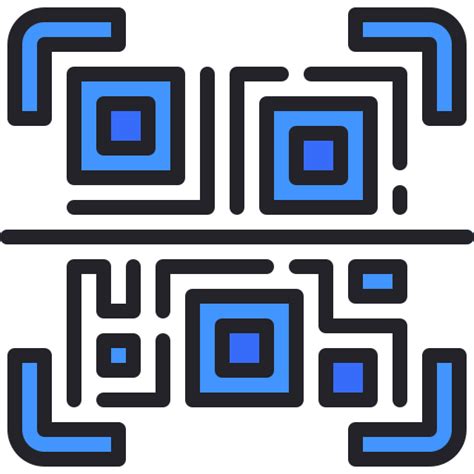 Qr Code Generic Outline Color Icon