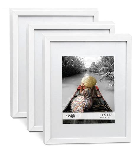 11 X 14 White Frame Pictures Frames And More