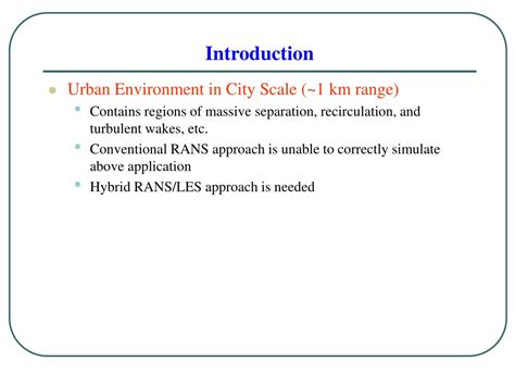 Ppt Partially Resolved Numerical Simulation Powerpoint Presentation