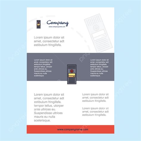 Template Layout For Cpu Comany Profile Template Download On Pngtree