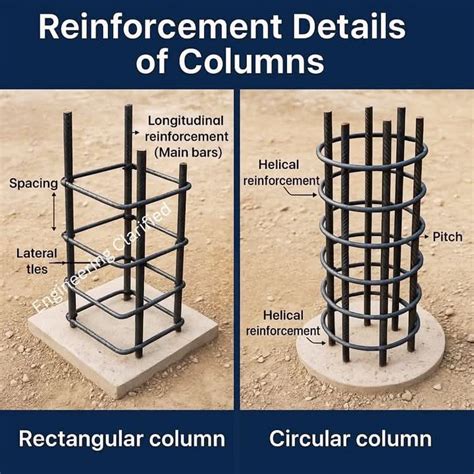 Civil Reinforcement Details Of Columns Facebook