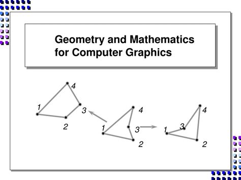 Ppt Geometry And Mathematics For Computer Graphics Powerpoint