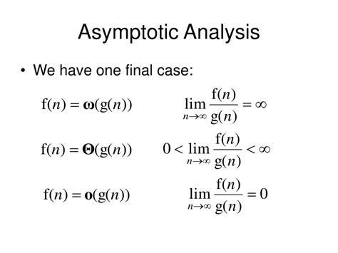 ppt asymptotic analysis powerpoint presentation free download id 3802584