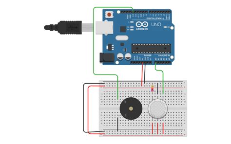 Circuit Design Detector De Gas Elias Mora Tinkercad