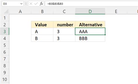 How To Use The Rept Function