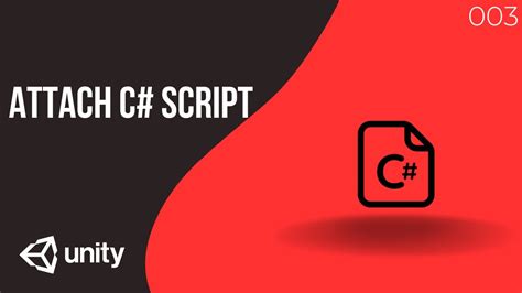How To Attach A C Script To A Game Object In Unity Youtube