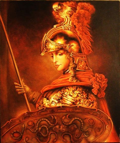 Peinture Pallas Athena