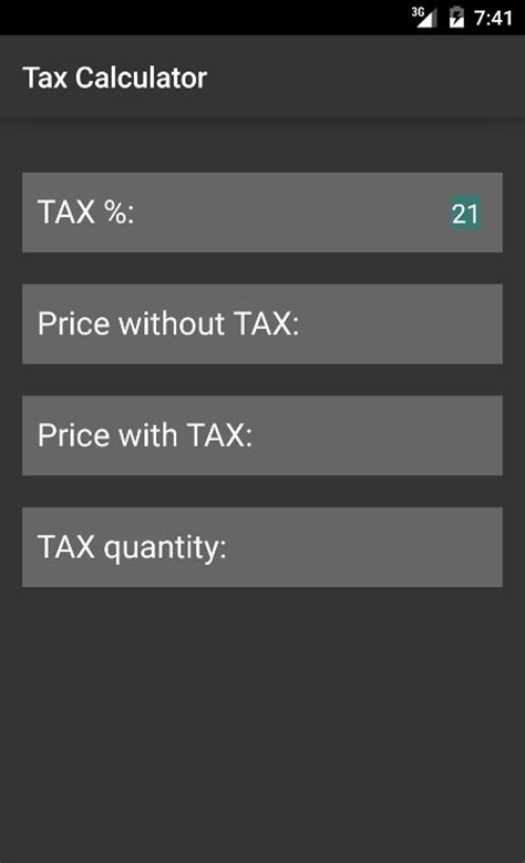 Tax Calculator Apk For Android Download