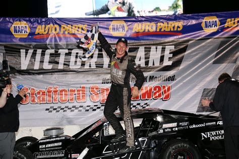 Stafford Notes Travis Hydar Rallies For Street Stock Victory Stephen