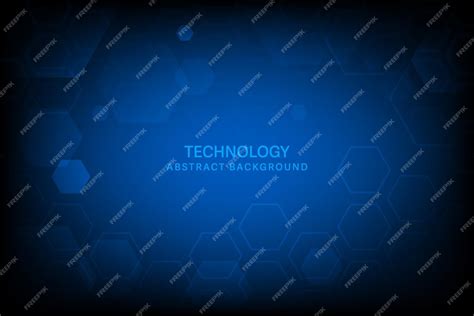 Premium Vector Vector Abstract Geometric Shapes Futuristic Technology Concept Background