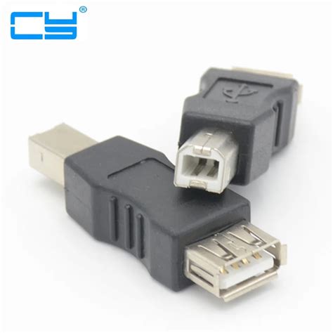 USB 2 0 A Type Female To USB B Type Male USB B Printer Scanner Adapter Black In Computer Cables