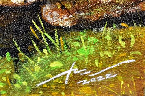 Yahoo オークション 真作上鈴木正一 油彩画 20M 奥入瀬渓流