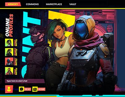 Game Menu UI Projects Photos Videos Logos Illustrations And Branding Behance