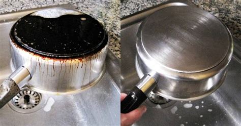 ΛΕΥΤΕΡΙΑ Καμένα λίπη τέλος Πώς να κάνετε κατσαρόλες και τηγάνια να λάμπουν χωρίς να πονέσουν