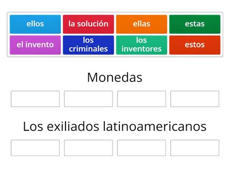 3 Correferencias Agrupar Campos Semánticos Ordenar Por Grupo