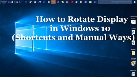 How To Rotate Screen In Windows
