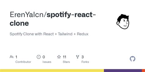 Github Erenyalcnspotify React Clone Spotify Clone With React