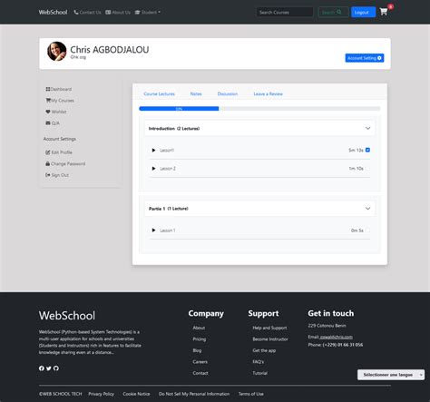 Lms Project With Django And Reactjs Freelancer