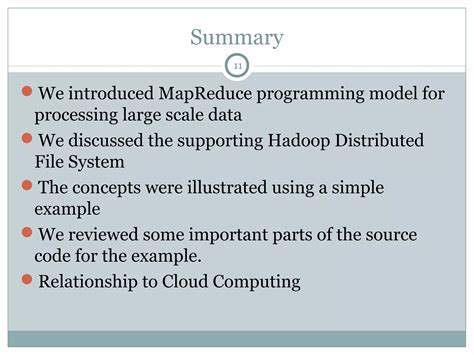 Map Reduce In Big Data Ppt