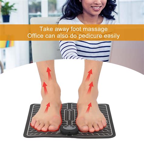 Ems Foot Massager Electric Foot Circulation Massage Pad Muscle Stimulator Bushra Zahoors