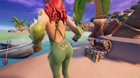 😍 Fortnite Poison Ivy Doing The Party Hips Emote 🥰 Youtube