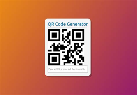 How To Make A Responsive Qr Code Generator Using Html Css And Javascript