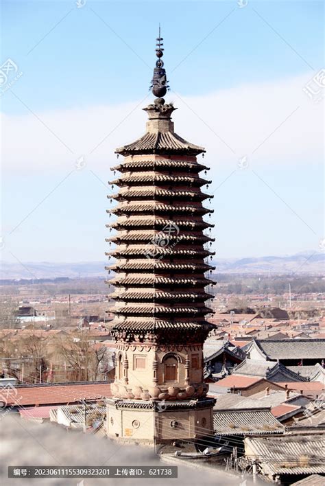 河北蔚县南安寺塔 历史遗迹 建筑摄影 摄影素材 汇图网www huitu
