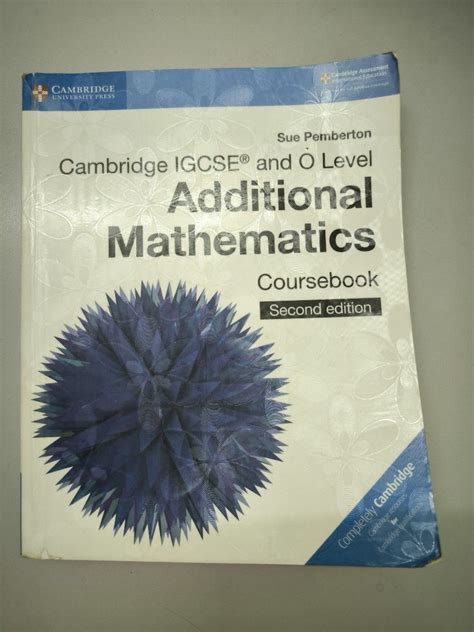 Igcse Add Math Textbook Hobbies And Toys Books And Magazines Textbooks On Carousell