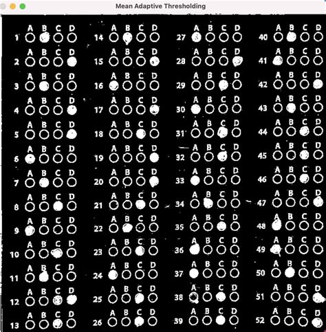 Python Trouble Getting Accurate Binary Image Opencv Stack Overflow