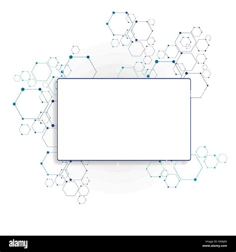 Molecular Connection Structure Stock Vector Image And Art Alamy