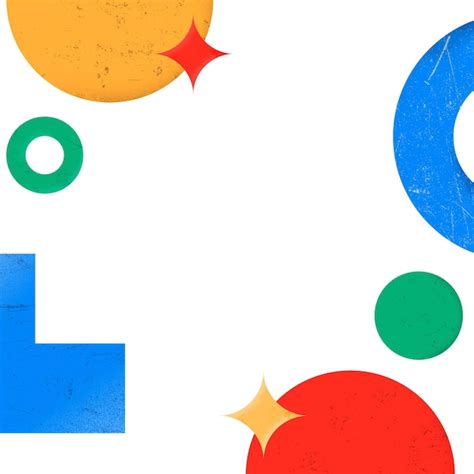 기하학적 모양 Png 경계 프레임 멤피스 투명 디자인 프리미엄 사진