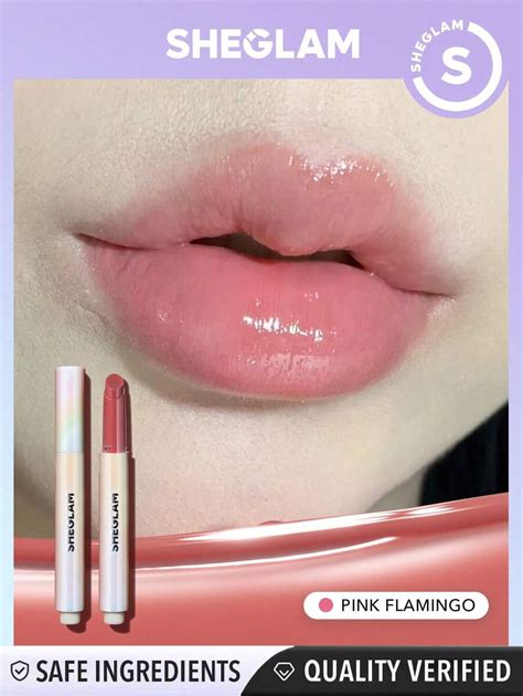 Sheglam Pout Perfect Shine Lip Plumper Pink Flamingo Moisturizing