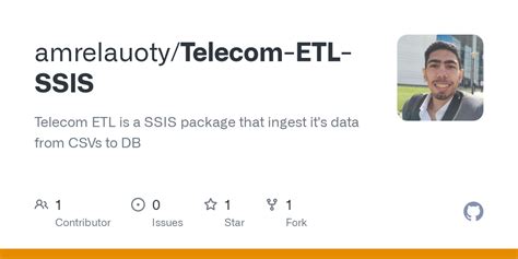 GitHub Amrelauoty Telecom ETL SSIS Telecom ETL Is A SSIS Package