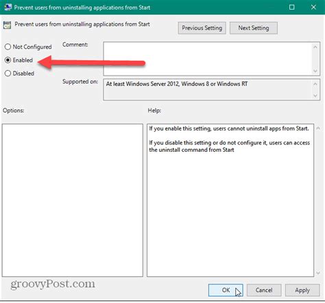 Block Users From Uninstalling Apps From The Windows 10 Start Menu