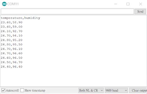 Arduino筆記78:利用python讀取序列埠溫濕度值儲存到csv檔 Arduino筆記78:利用python讀取序列埠溫濕度值儲存到csv檔