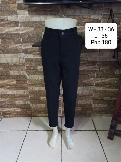 Plus Size Black Pants On Carousell