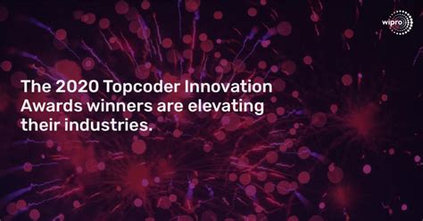 Topcoder Tco20 Innovation Crowdsourcing Wipro