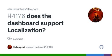 Does The Dashboard Support Localization · Issue 4176 · Elsa Workflows