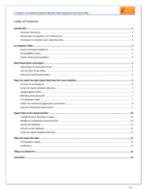 Solution A Complete Cross Platform Database Migration Guide Using