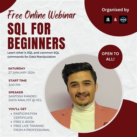 Farhan Ahmad On Linkedin Webinar Sql