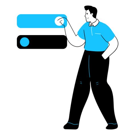 Settings Preferences Options Dial Configuration Configure Man Illustration Free Download