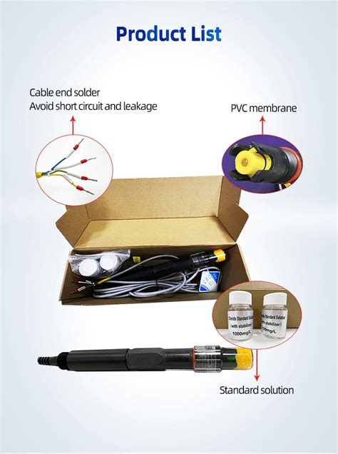 Rs485 Nh3 Nh4 Ammonium Ion Sensor High Accuracy And Custom Support