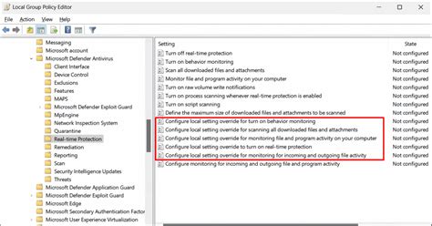 Configuring Defender Antivirus Exclusions Real Time Protection Scans And Remediations 4sysops